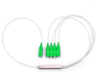 China CATV Fiber Optic Splitter 1X4 Way G657A Singlemode for FTTH FTTB for sale