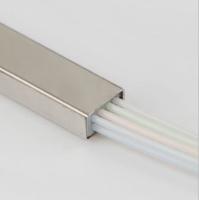 China Mini 2x8 Fiber Optic Splitter Stainless Steel Tube Type SC / PC UPC for sale