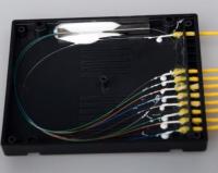 China SC Fiber Optic Splitter , 2mm PLC Splitter 1x8 For PON FTTB for sale