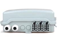 China Fiber Optic Wall Box 1:16 Cassette Splitter Or 24 Core Pigtails And Adapters FTTH FDB Box for sale