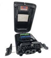 China Outdoor Fiber Termination Box 4 Inlet 16 Outlet 16 Core SC FTTH FTTX IP65 waterproof for sale