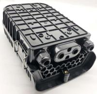 China Outdoor Fiber Termination Box 4 Inlet 16 Outlet 16 Core SC FTTH FTTX IP65 waterproof for sale