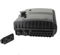 China Waterproof Terminal Box 2 Inlet 16 Outlet 16 Ports Ftth Fiber Optic Distribution Box ABS/PC for sale