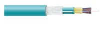 China 288 Core Multicore Fibre Cable , Stranded Om3 Fiber Cable PVC jacket for sale