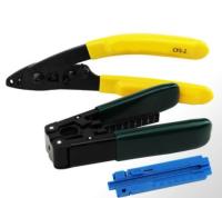 China Duplex VFL FTTH Fiber Optic Stripping Tool For Drop Cable for sale