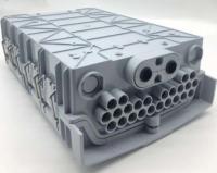 China Outdoor Fiber Optic DistributionPC ABS 24 Core Fiber Optic Distribution Box IP65 GREY COLOR for sale