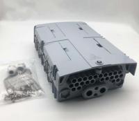 China Outdoor Fiber Optic DistributionPC ABS 24 Core Fiber Optic Distribution Box IP65 GREY COLOR for sale