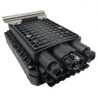 China FRPP IP68 Optical Fiber Distribution Box 16 Fibers 4 Inlet 16 Outlet for sale