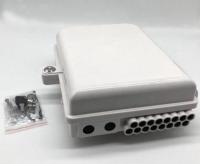 China outdoor 16pcs sc adapter 2 in 16 out optical fiber distribution box for sale