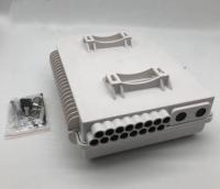 China outdoor 16pcs sc adapter 2 in 16 out optical fiber distribution box for sale