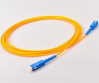 China Simplex SM LSZH FTTX Fiber Optic Patch Cord SC UPC To SC UPC 2.0mm for sale