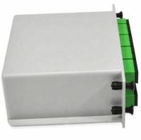 China 1650nm 1×16 PLC Fiber Optic Splitter SC APC Connector 0.3m Length for sale