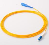 China 3m PVC LSZH Simplex Fiber Jumper SM SC UPC To LC UPC for sale