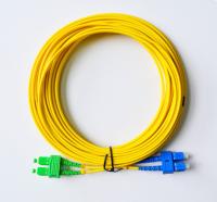 China SM Duplex SC/UPC-SC/APC 3.0mm Fiber Optic Jumper 10m SGS ISO for sale