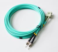 China ST To SC Duplex MM OM3 Fiber Optic Connector 5M 2.0mm for sale