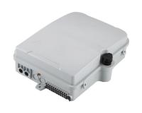 China CATV PC ABS Optical Fiber Distribution Frame 24 Core Wall Mounted SGS for sale