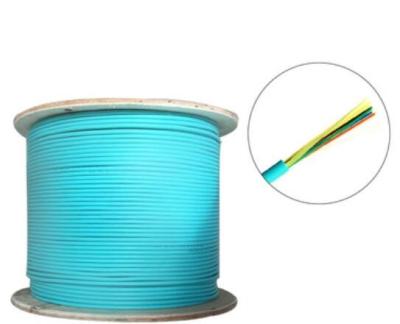 China Multimode 4 Core Optical Fiber Cable 10G OM3 Indoor Engineering Telecom Grade for sale