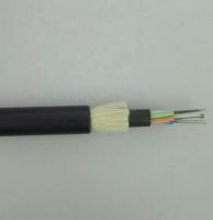 China Outdoor Aerial Fiber Optic Cable ADSS 100m Span Single Mode All Dielectric 24 Cores for sale