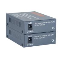 China Single Mode Fiber Optical Transceiver 100m HTB-3100A/B Conversion Device SC Interface for sale
