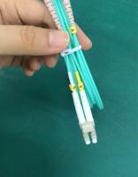 China 3.0mm OM3 Fiber Optic Patch Cord 3 Meter LC To SC Multimode Duplex Fiber Optic Patch Cable for sale