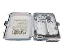China Waterproof Connector Fiber Optic Distribution Box ODP ODF 24 Cores ABS Plastic for sale