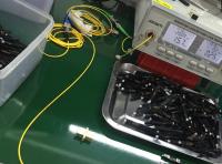 China Embedded Single Mold SC APC Quick Connector Insertion Loss 0.3DB Polishing Stype for sale