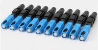China 50mm Fiber Optic Fast Connector SC UPC Embedded Single Mold for sale
