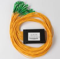 China SC APC 1x32 Splitter Optical Fiber For 2.0MM Pigtails 1260nm - 1650nm Work Length for sale