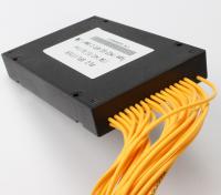 China SC APC 1x32 Splitter Optical Fiber For 2.0MM Pigtails 1260nm - 1650nm Work Length for sale