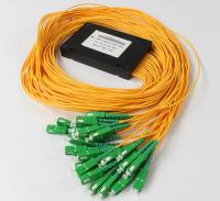 China SC APC 1x32 Splitter Optical Fiber For 2.0MM Pigtails 1260nm - 1650nm Work Length for sale