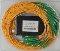 China SC APC 1x32 Splitter Optical Fiber For 2.0MM Pigtails 1260nm - 1650nm Work Length for sale