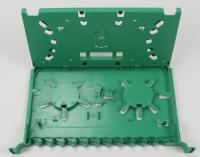 China Optic Fusion Splice Tray 12 Core Bundled Pigtail Empty Tray SC FC LC Full Configuration for sale