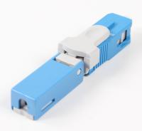China Pre Buried Fiber Optic Fast Connector FTTH SC Fiber Optic Cold Connector for sale
