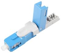 China Pre Buried Fiber Optic Fast Connector FTTH SC Fiber Optic Cold Connector for sale