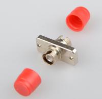 China Rectangular Fiber Optic Adapters Single Mode Fiber Optic Brazing Flange FC FC Adapter for sale