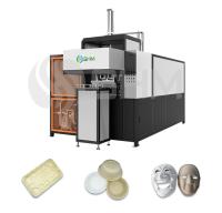 China Bagasse Pulp Molding Machine Thermoforming Pulp Tableware Machine for sale