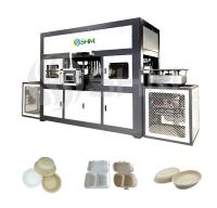 China Fully Automatic Pulp Molding Tableware Machine Pulp Moulding Machine for sale