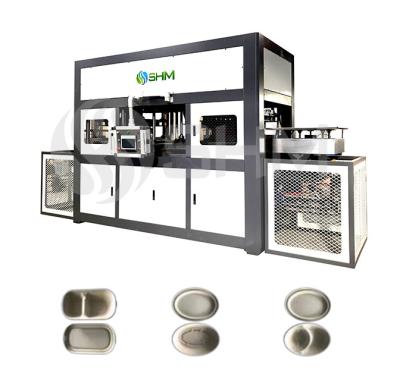China Best Disposable Paper Lunch Box Making Machine Using Bagasse Pulp for sale