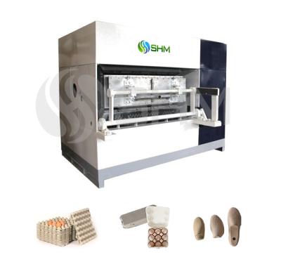 China Egg Tray Molded Pulp Machine Automatic Pulp Moulded Machinery for sale