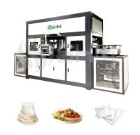 China Best Price Pulp Molding Tableware Machine Paper Lunch Box Making Machine for sale