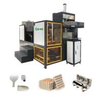 China Molded Pulp Machine Paper Packaging Tray Equipment Machines For Small Business for sale