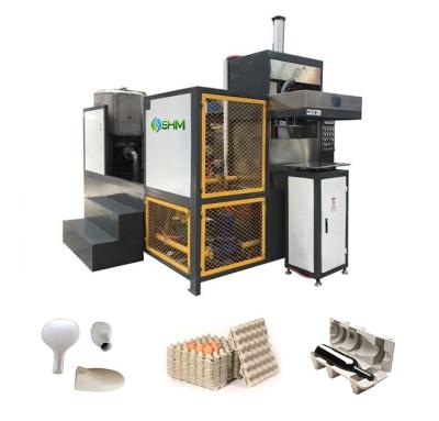 China Molded Pulp Machine Paper Packaging Tray Equipment Machines For Small Business for sale