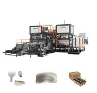 China Pulp Forming Moulding Line Machine For Medical Tray Urinal Bottle for sale