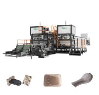 China Corrugated Molded Pulp Packaging Machinery Pulp Cat Litter Basin Making Machine for sale