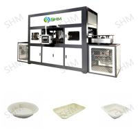 China Sustainable Sugarcane Bagasse Pulp Molding Tableware Machine for sale
