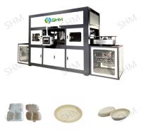 China Latest Paper Pulp Tableware Machine Biodegradable Lunch Box Making Machine for sale