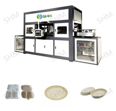 China Latest Paper Pulp Tableware Machine Biodegradable Lunch Box Making Machine for sale