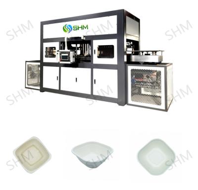 China Sugarcane Bagasse Disposable Tableware Making Machine / Pulp Plate Making Machine Line for sale