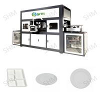 China Biodegradable Pulp Molding Tableware Machine Customized Pulp Tray Machine Line for sale