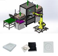 China Trays Bagasse Pulp Molding Machine Manufacturers Automated for sale